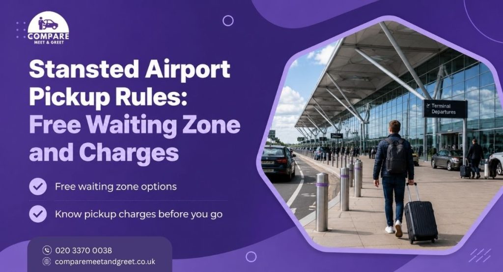 Stansted Airport Pick Up Rules: Free Waiting Zone & Charges